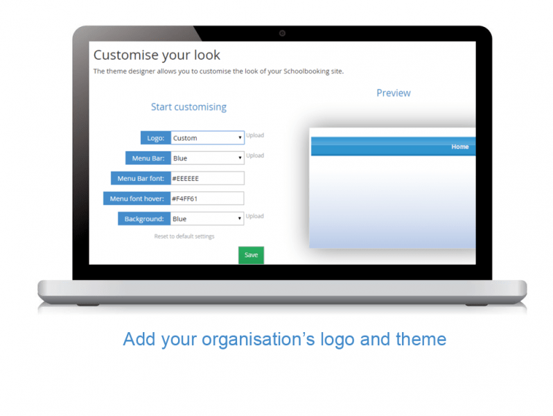 Booking System - SchoolBooking